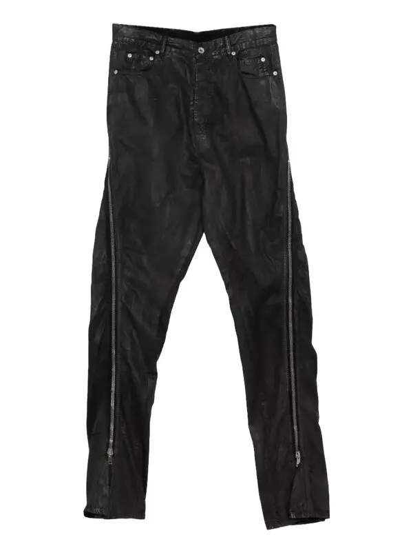 Rick Owens Zip-detail Jeans - Black