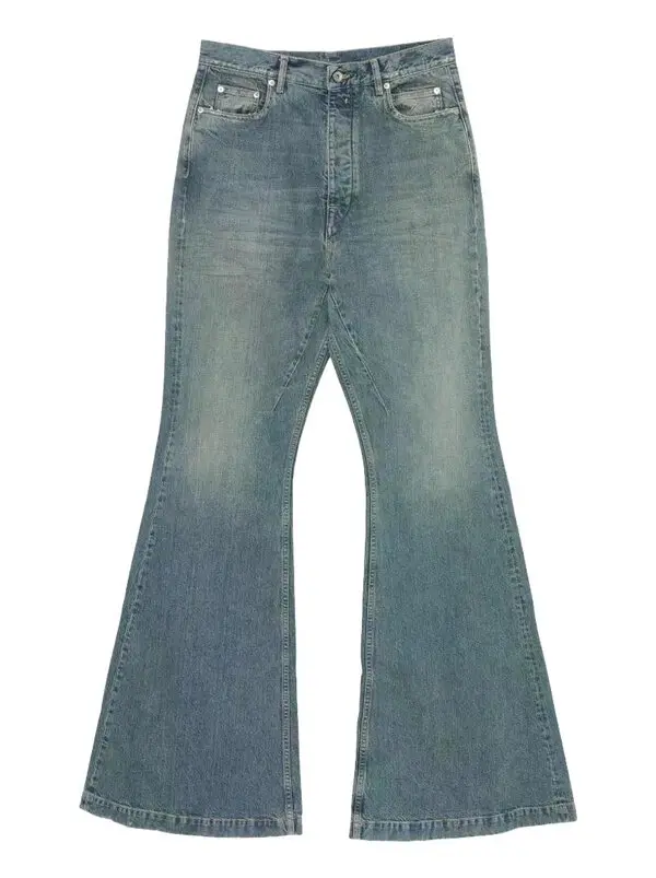 Rick Owens Five-pocket Flared Jeans - Blue