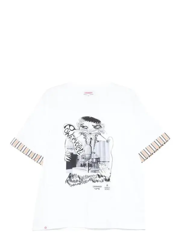CHARLES JEFFREY Printed T-shirt - White