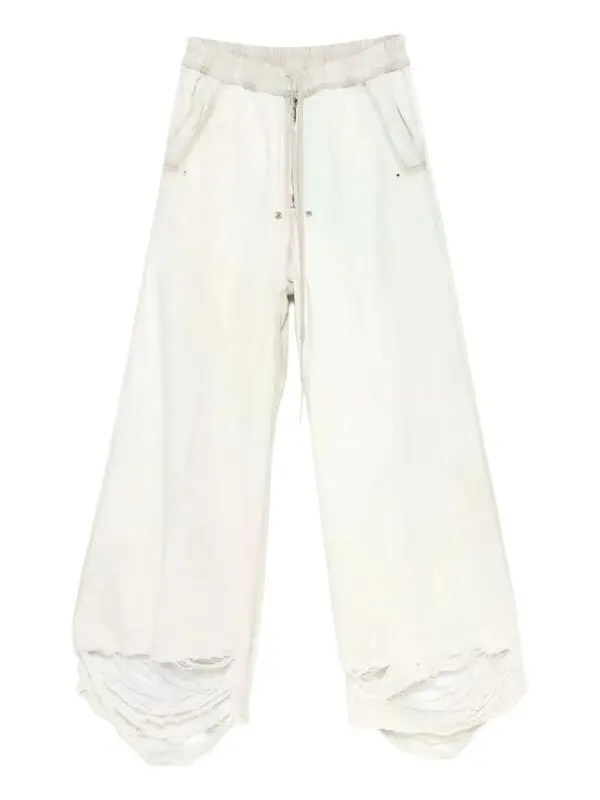 Rick Owens Bela Drawstring Trousers - Neutrals