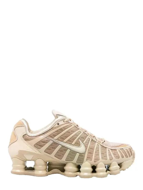 Nike Shox Tl Textured Sneakers - Neutrals