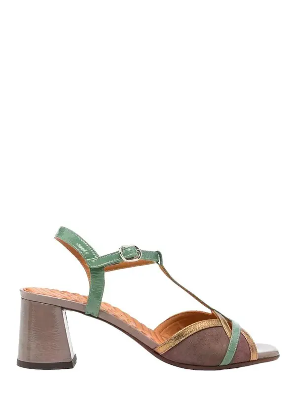 Chie Mihara Ryejo T-strap Sandals - Brown