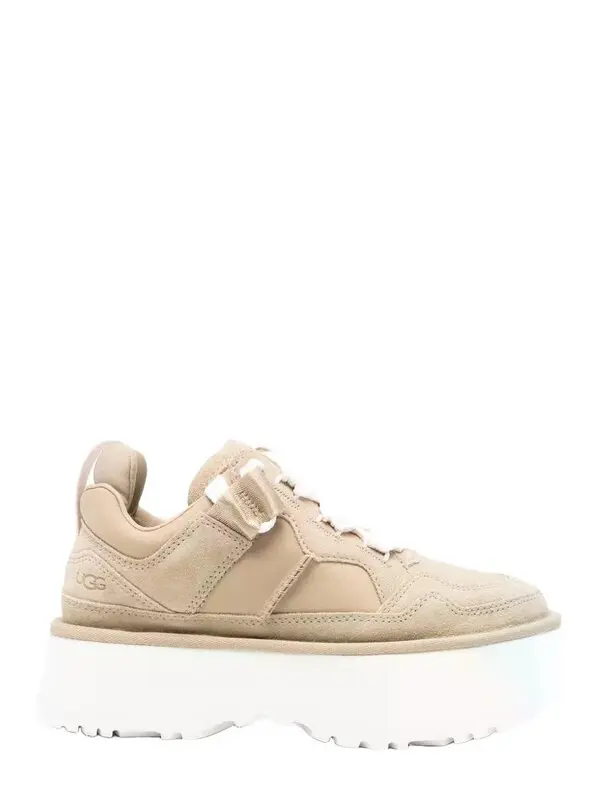 UGG Astromel Lace-up Platform Sneakers - Neutrals
