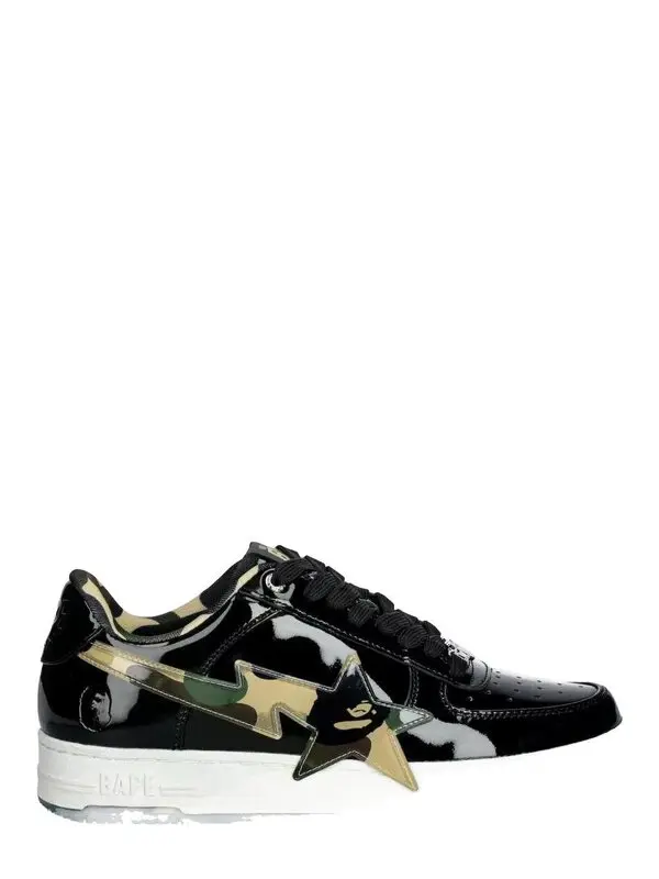 A BATHING APE Star-embellishment Sneakers - Black