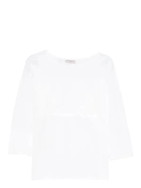 Saint Laurent 1980s Cotton T-shirt - White