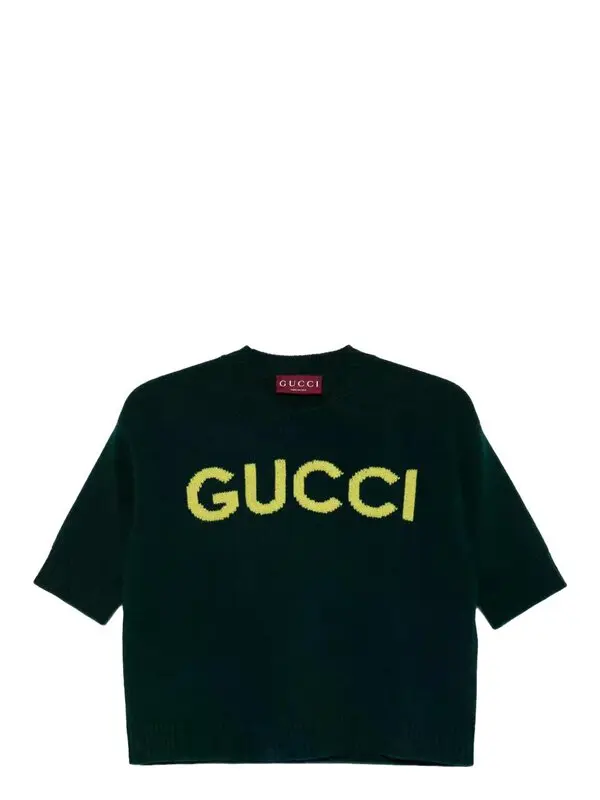 Gucci Logo Sweater - Green