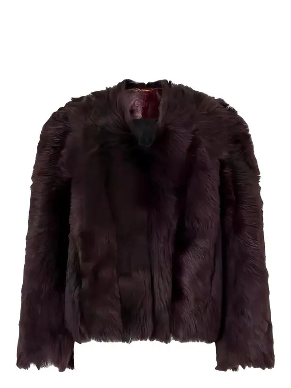 Chloé Shearling Jacket - Purple