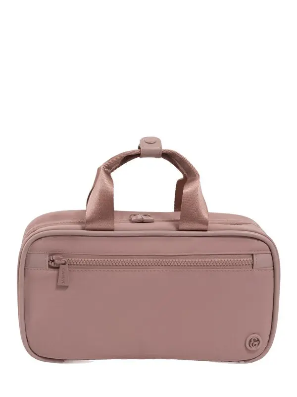 Joan & David Sport Nylon Hanging Toiletry Case - Blush