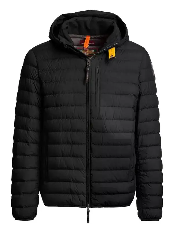 PARAJUMPERS Quilted Hooded Jacket - Black