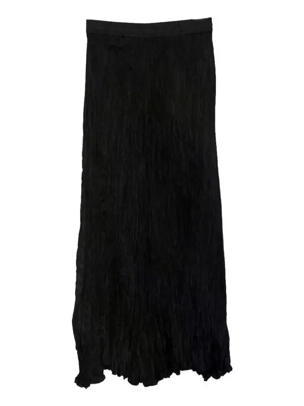 P.a.r.o.s.h Elasticated-waistband Maxi Skirt - Black