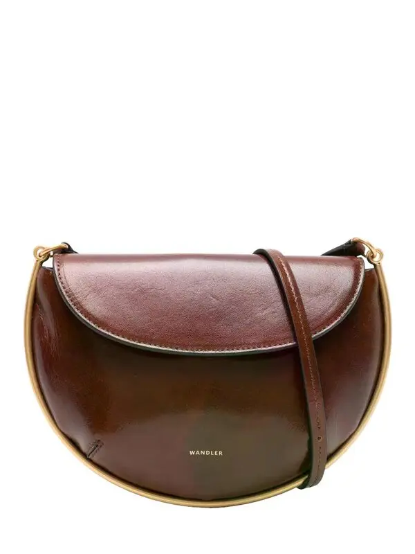 WANDLER Mini Kate Shoulder Bag - Brown