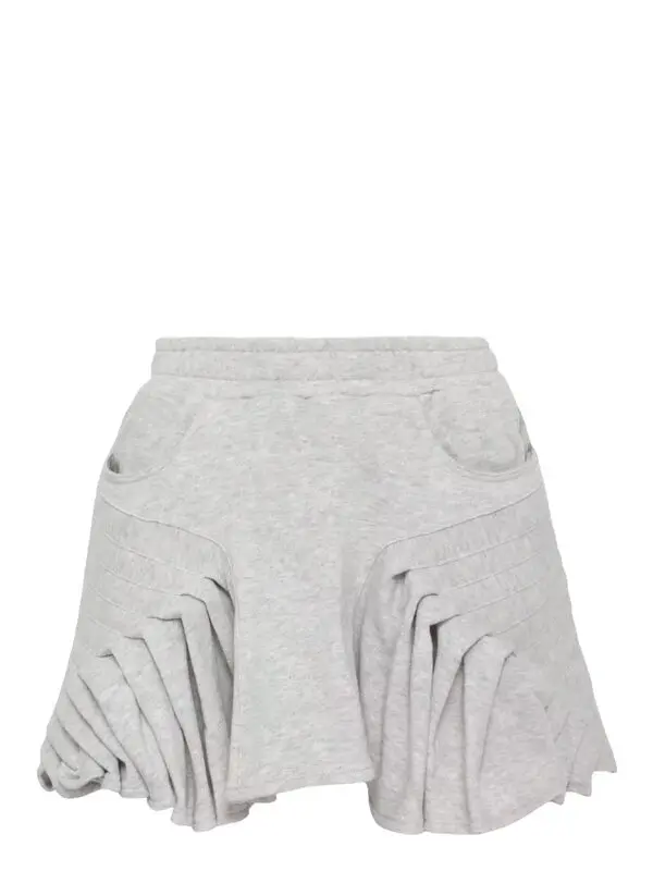BONBOM Lantern Mini Skirt - Grey