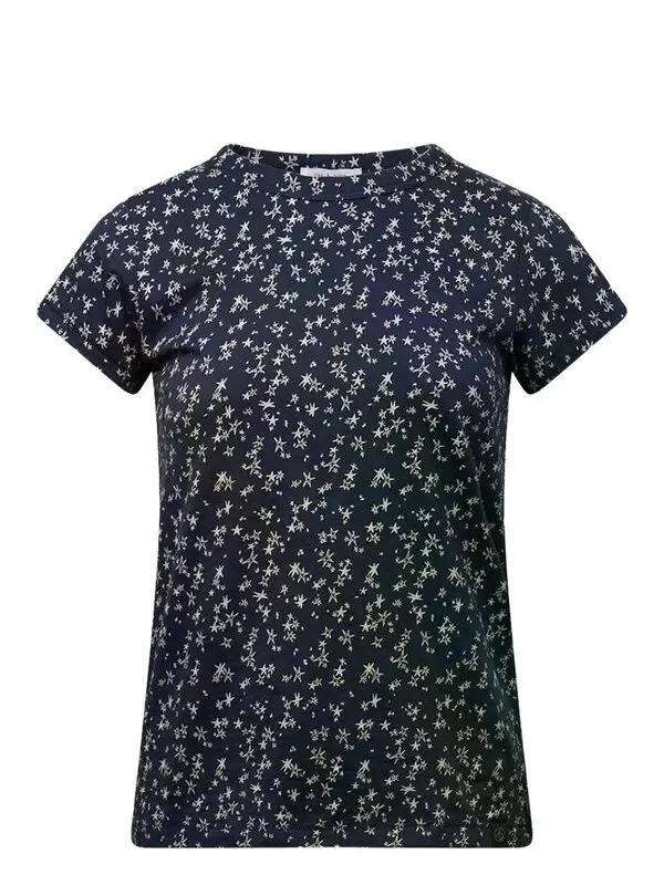Rag & Bone Stars T-shirt - Blue
