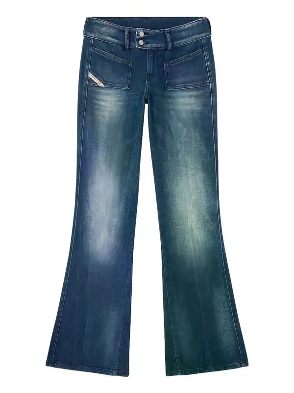 DIESEL® D-hush Bootcut Jeans - Blue