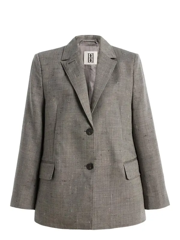 BY MALENE BIRGER Anabel Virgin Wool Blazer - Grey