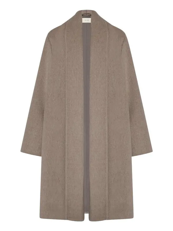THE ROW Divina Cashmere Coat - Dune