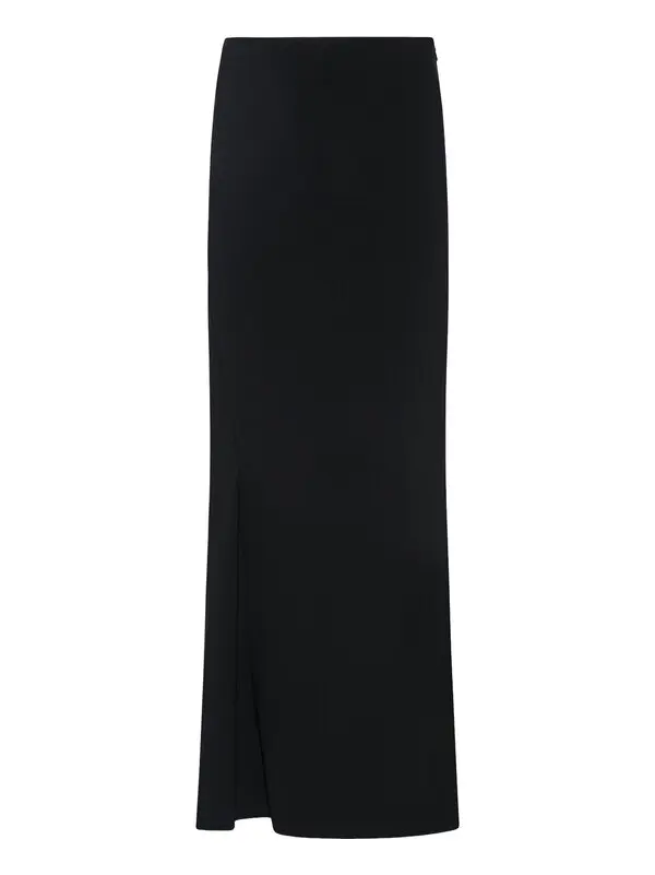 THE ROW Epona Full-length Skirt - Black