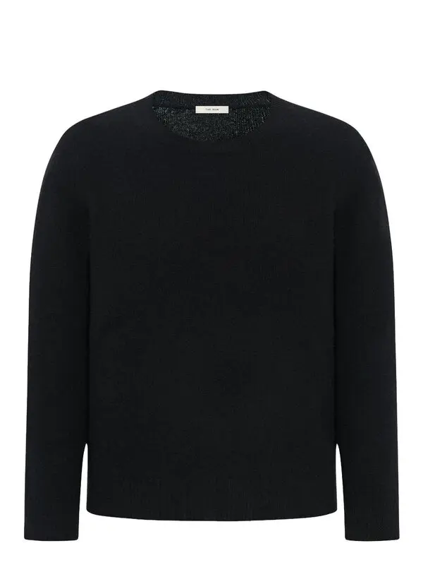 THE ROW Noler Cashmere Sweater - Black