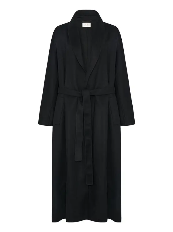 THE ROW Kosmo Coat - Black