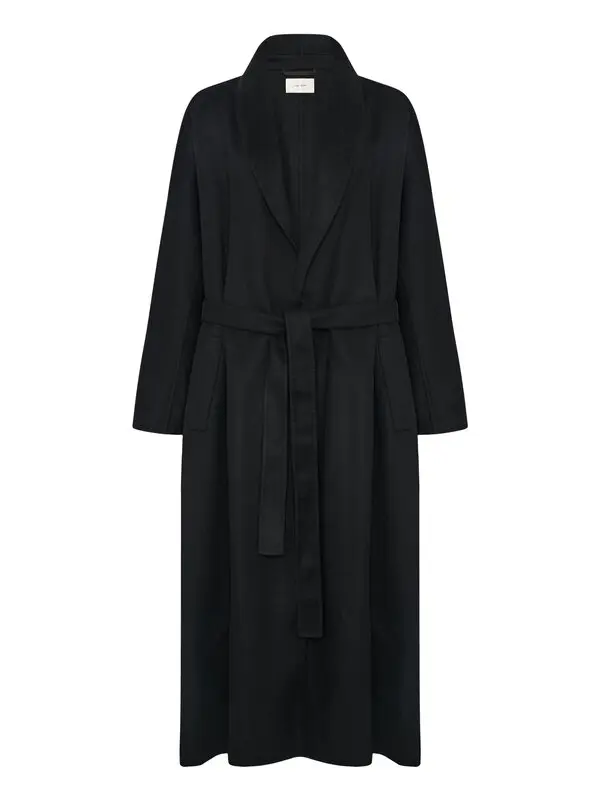 THE ROW Kosmo Coat - Black
