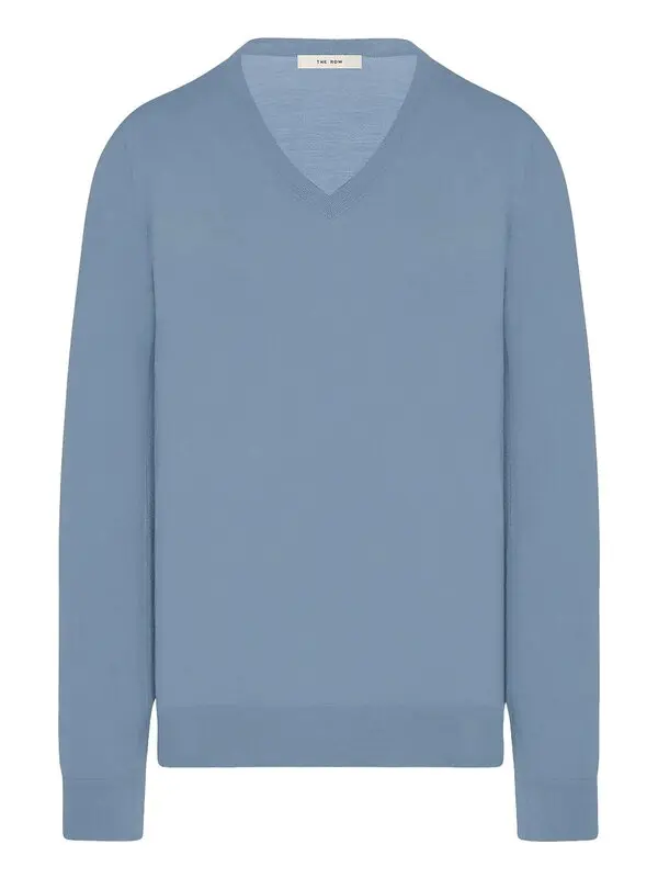 THE ROW Naius Top - Azure Grey