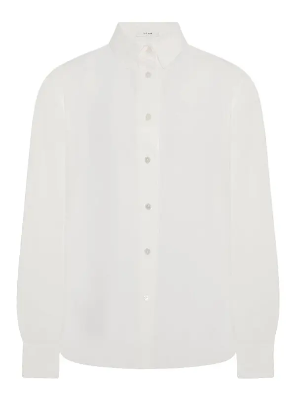 THE ROW Sadie Shirt - White