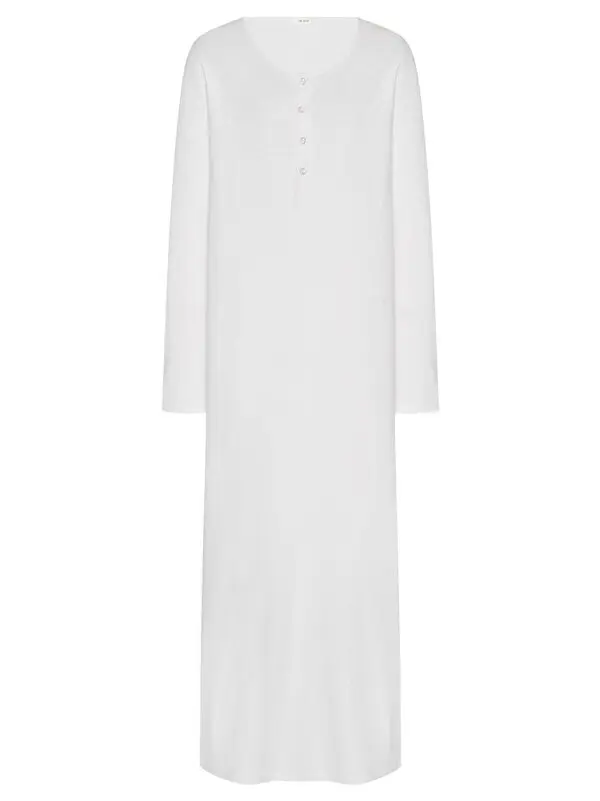 THE ROW Latoya Fitted Dress - White