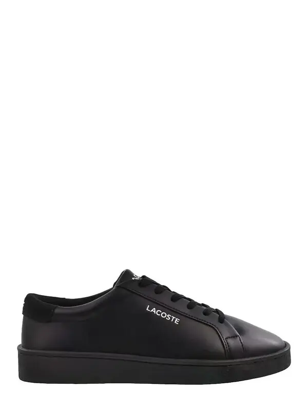 Lacoste Courtderby Leather Sneakers - Black