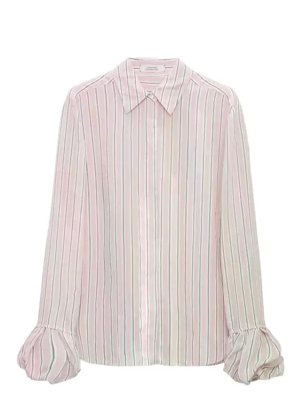 Dorothee Schumacher Striped Ease Blouse - Pink