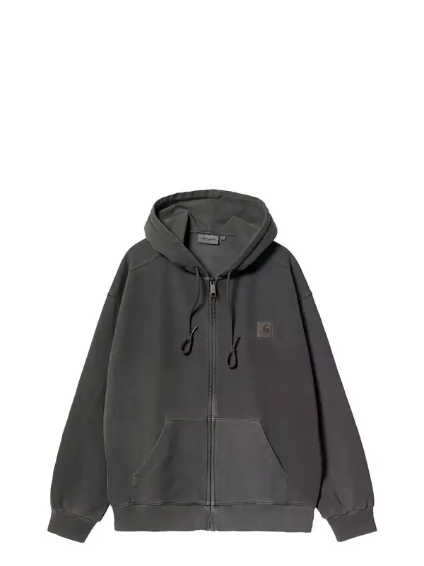 Carhartt Work In Progress Hooded Nelson Zip-up - Grey