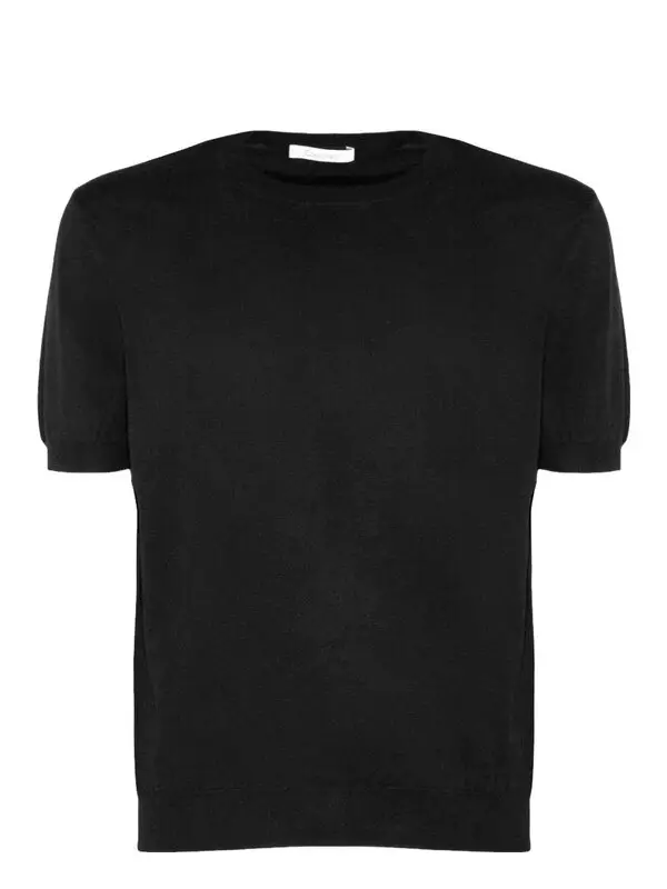 CRUCIANI Short-sleeve T-shirt - Black