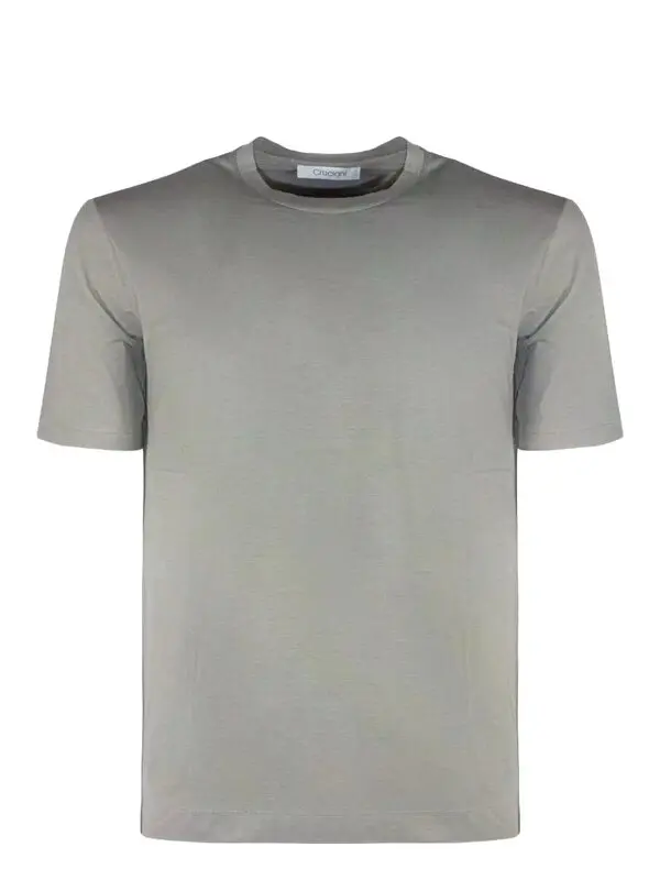 CRUCIANI Crew-neck T-shirt - Grey
