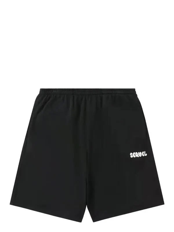 SEQUEL Logo Shorts - Black