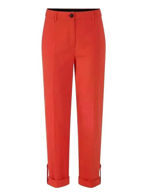 MARCCAIN Cuffed Trousers - Red