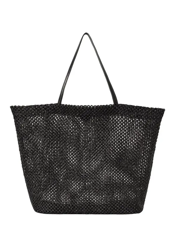 THE ROW Barn Tote Bag - Black