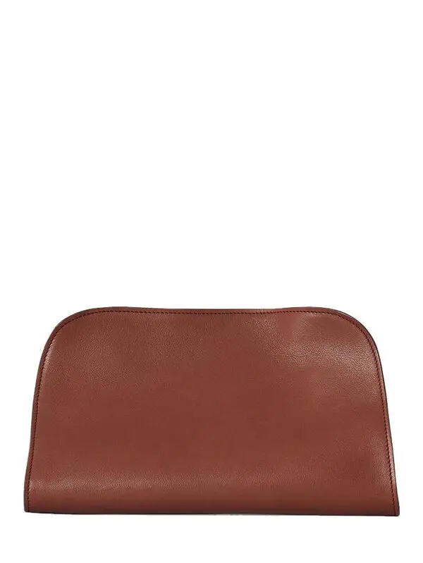 THE ROW Peggy Clutch - New Burgundy