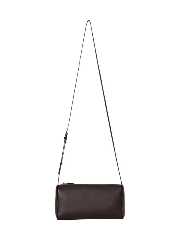 THE ROW 90's Crossbody Bag - Dark Brown