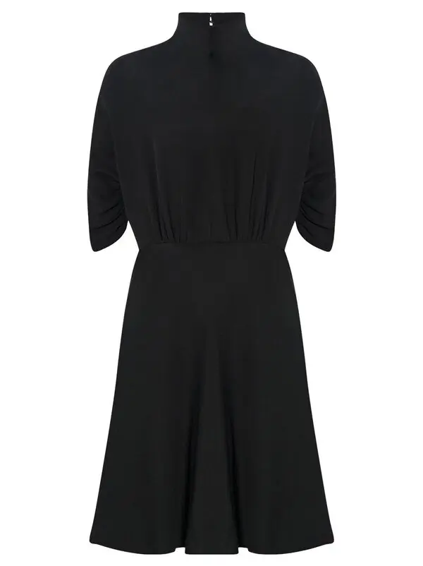 THE ROW Emmeline Flared Dress - Black