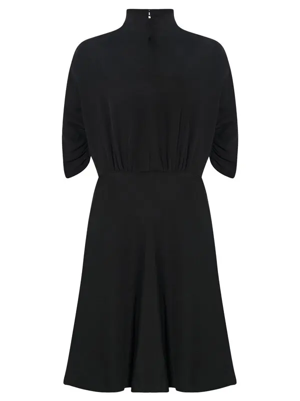 THE ROW Emmeline Flared Dress - Black