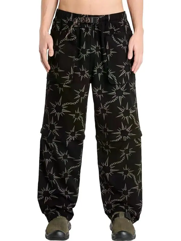 BRAIN DEAD Convertible Razor Trousers - Black