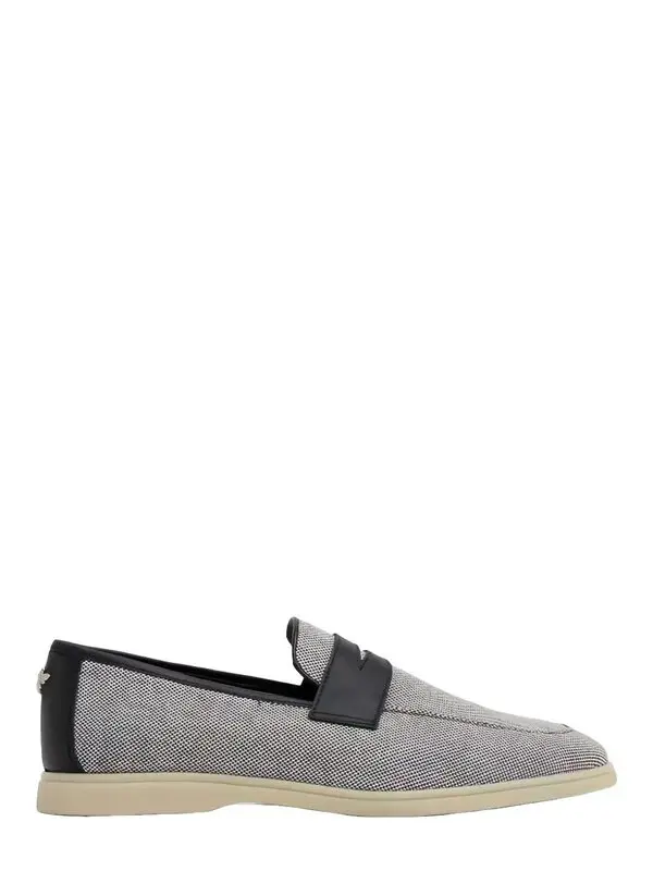 BOUGEOTTE Loisir Gomme Panelled Loafers - Blue