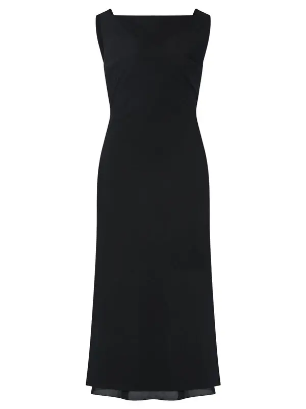 THE ROW Henna Dress - Black