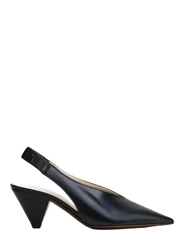 TOD'S Point-toe Slingback Pumps - Black