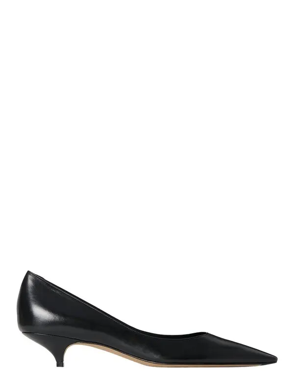 THE ROW Liisa Kitten Heel - Black