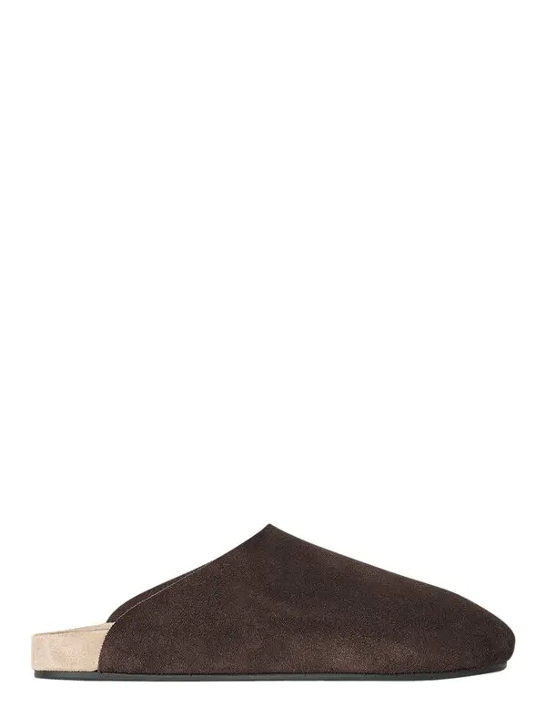 THE ROW Hudson Two Slip-ons - Coffee