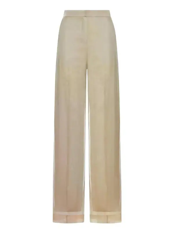 Max Mara High-waisted Trousers - Neutrals