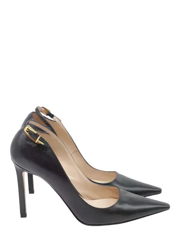 TOM FORD Angelina Point-toe Heeled Pumps - Black