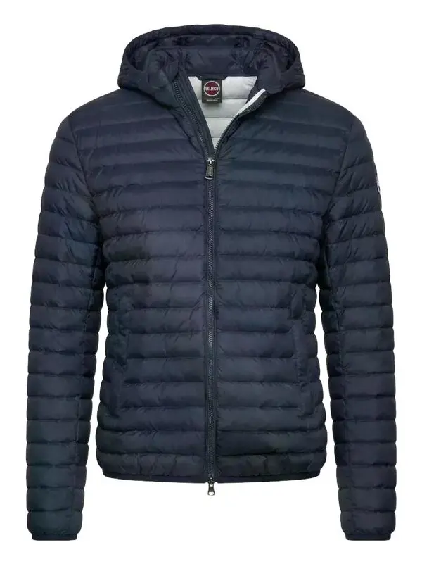 COLMAR Quilted Hooded Jacket - Blue