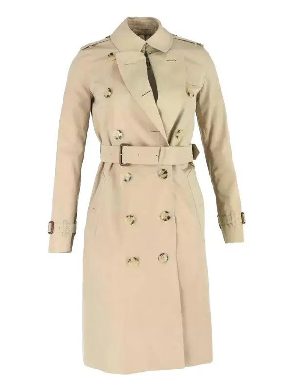 Burberry Chelsea Double-breasted Trench Coat - Neutrals