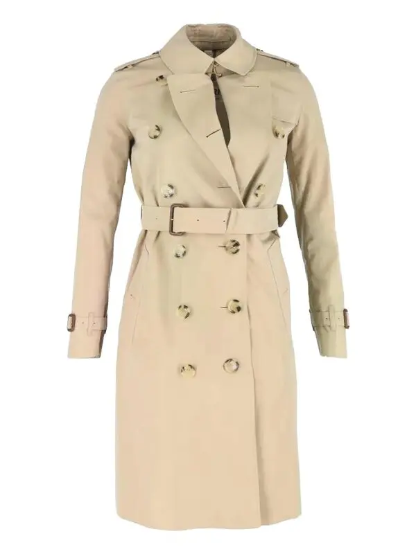 Burberry Chelsea Double-breasted Trench Coat - Neutrals